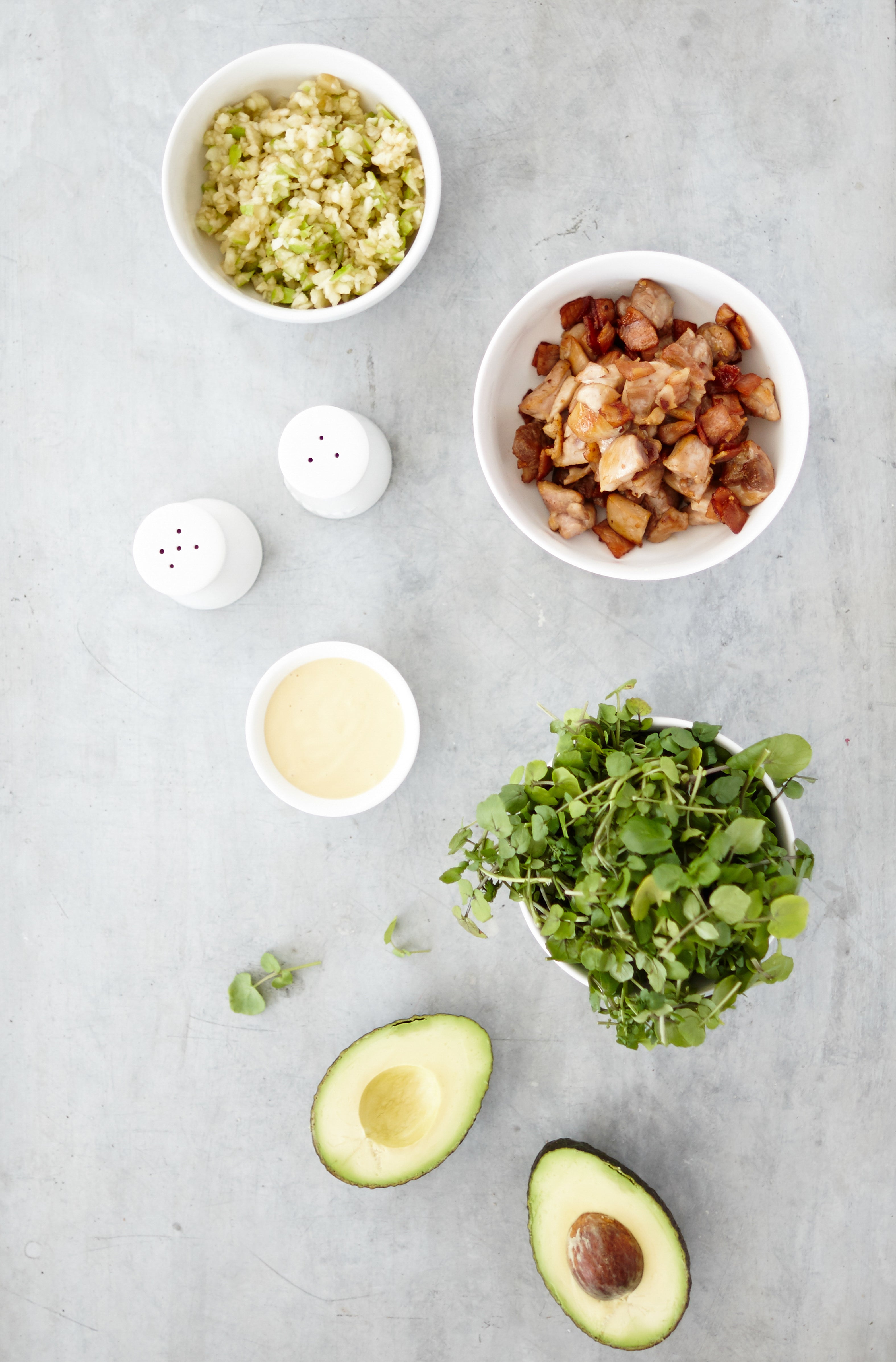 Warm Chicken Salad W. Creamy Dressing in the Thermomix | Recipe – alyce ...