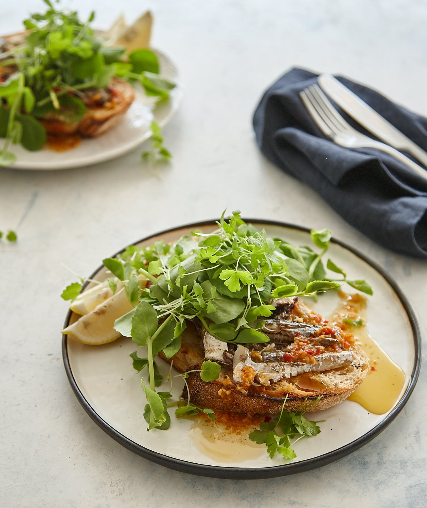 Garlic Chilli Sardines On Toast in the Thermomix | Recipe – alyce ...