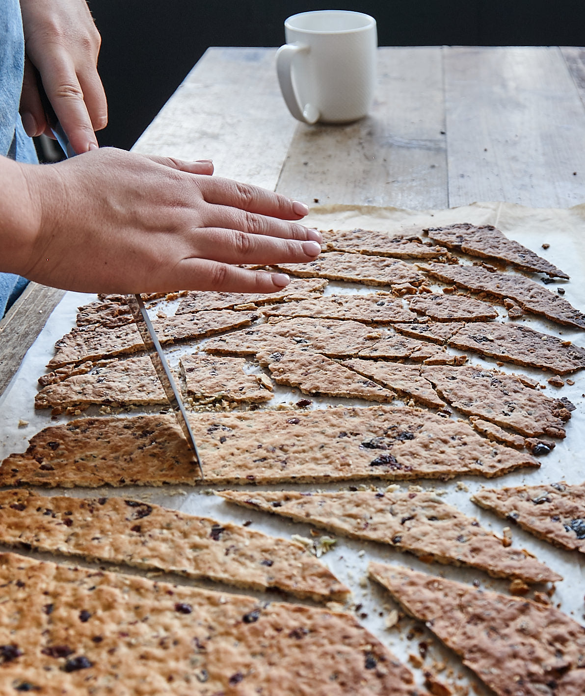 Cranberry And Hazelnut Crackers in the Thermomix | Recipe – alyce ...