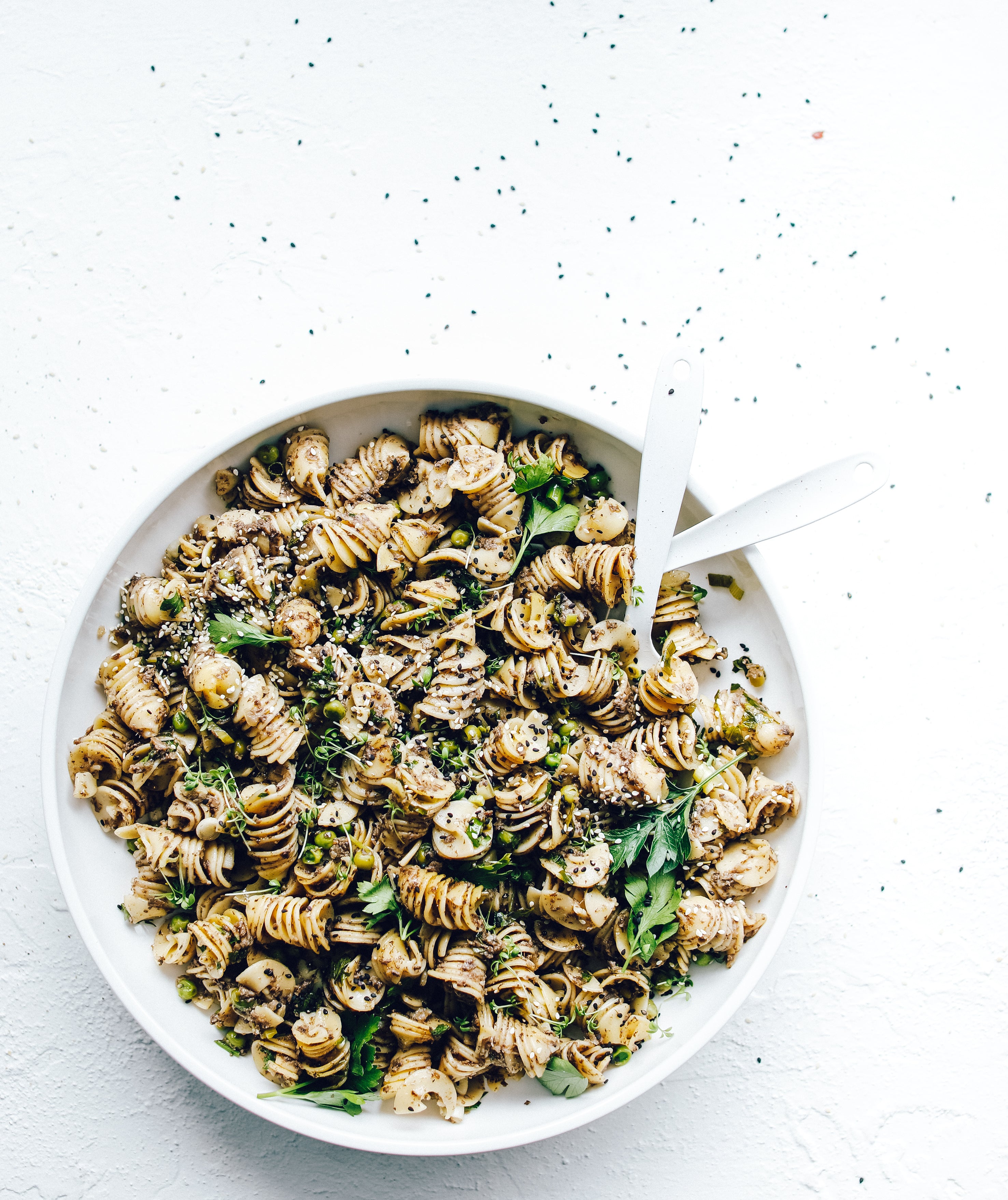 Vegan Mushroom Pesto Pasta in the Thermomix | Recipe – alyce alexandra