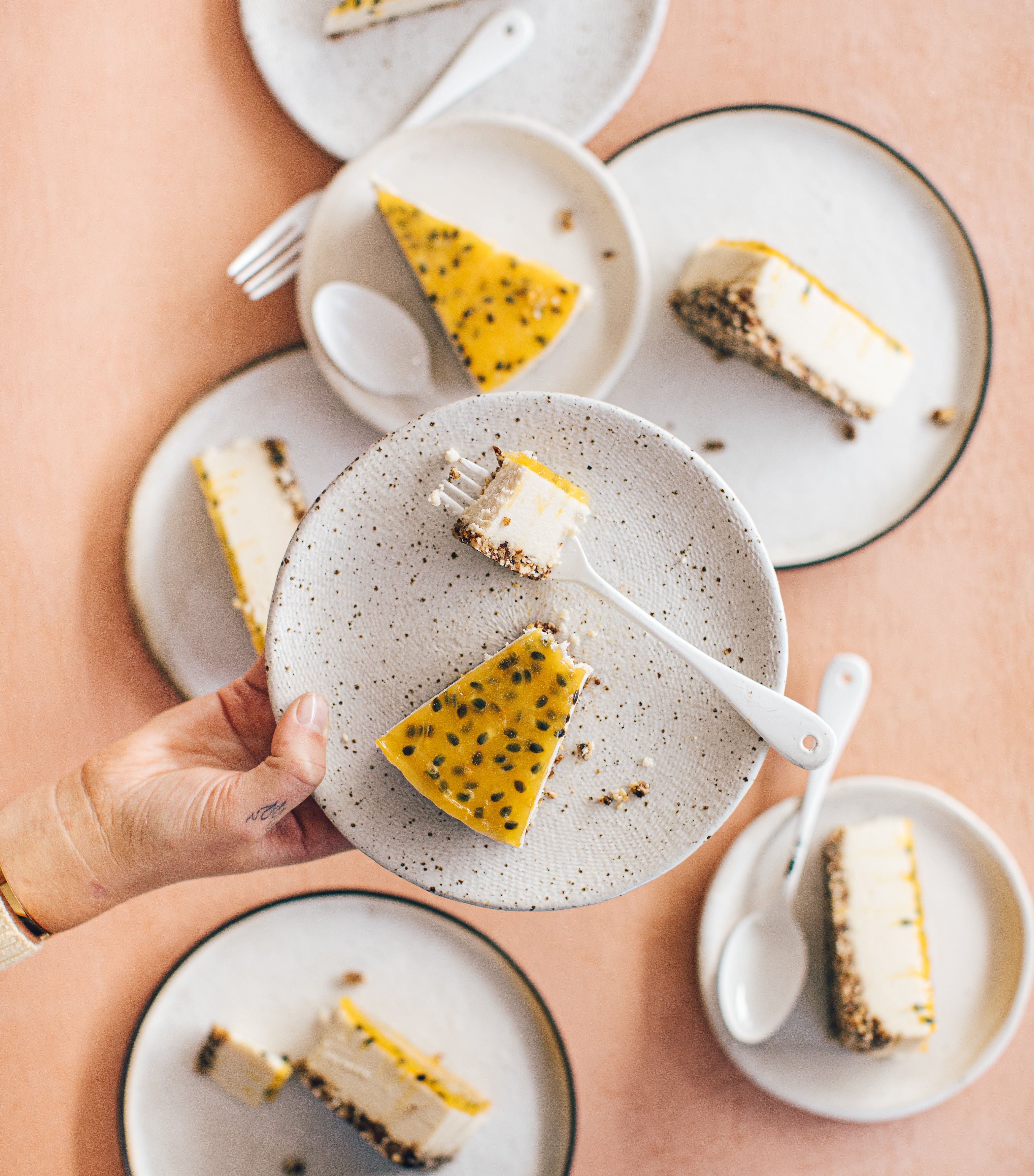 Vegan Passionfruit Power Slice in the Thermomix | Recipe – alyce ...